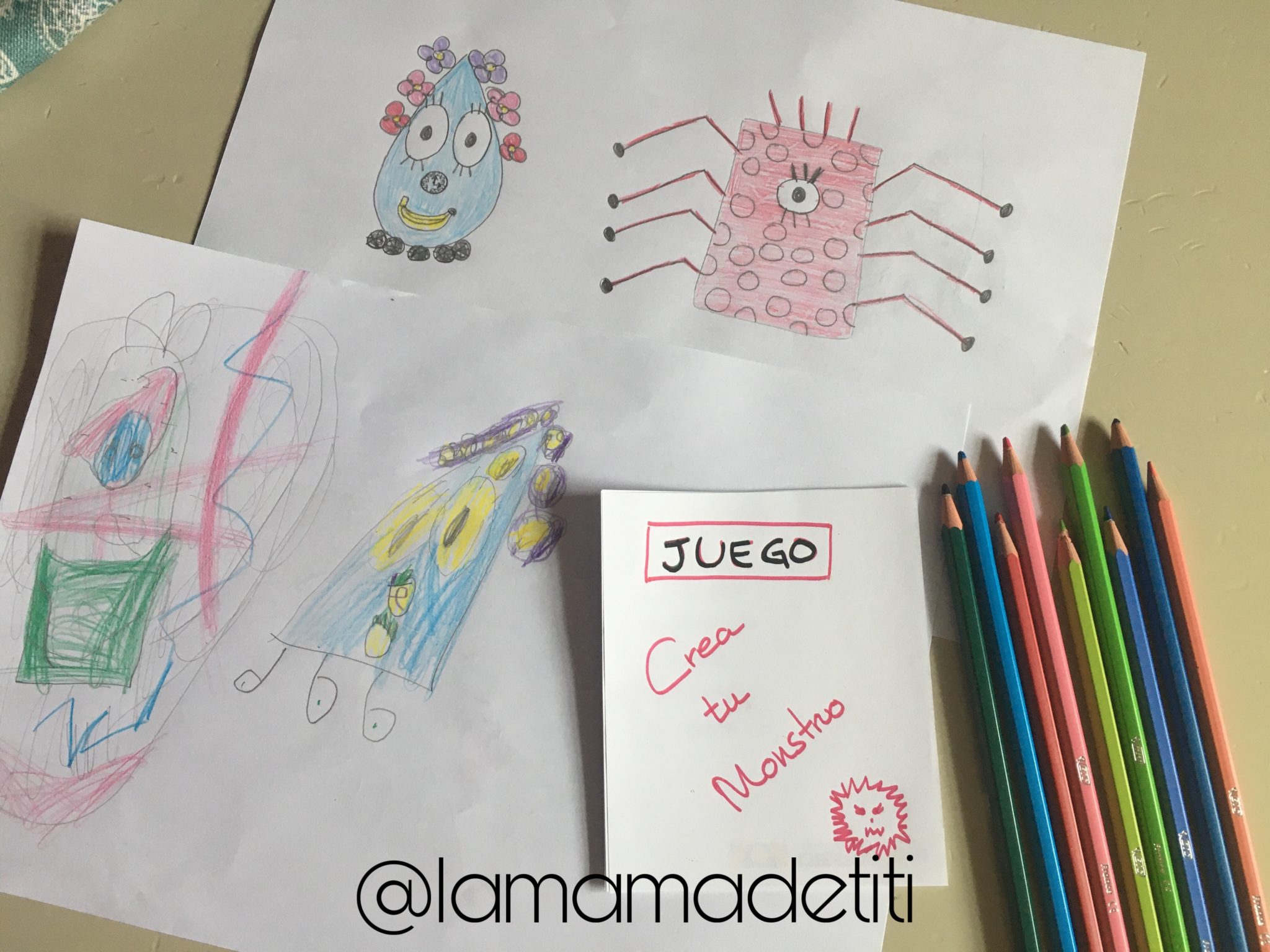 ¡Juega y crea tu monstruo! – La Mamá de Tití