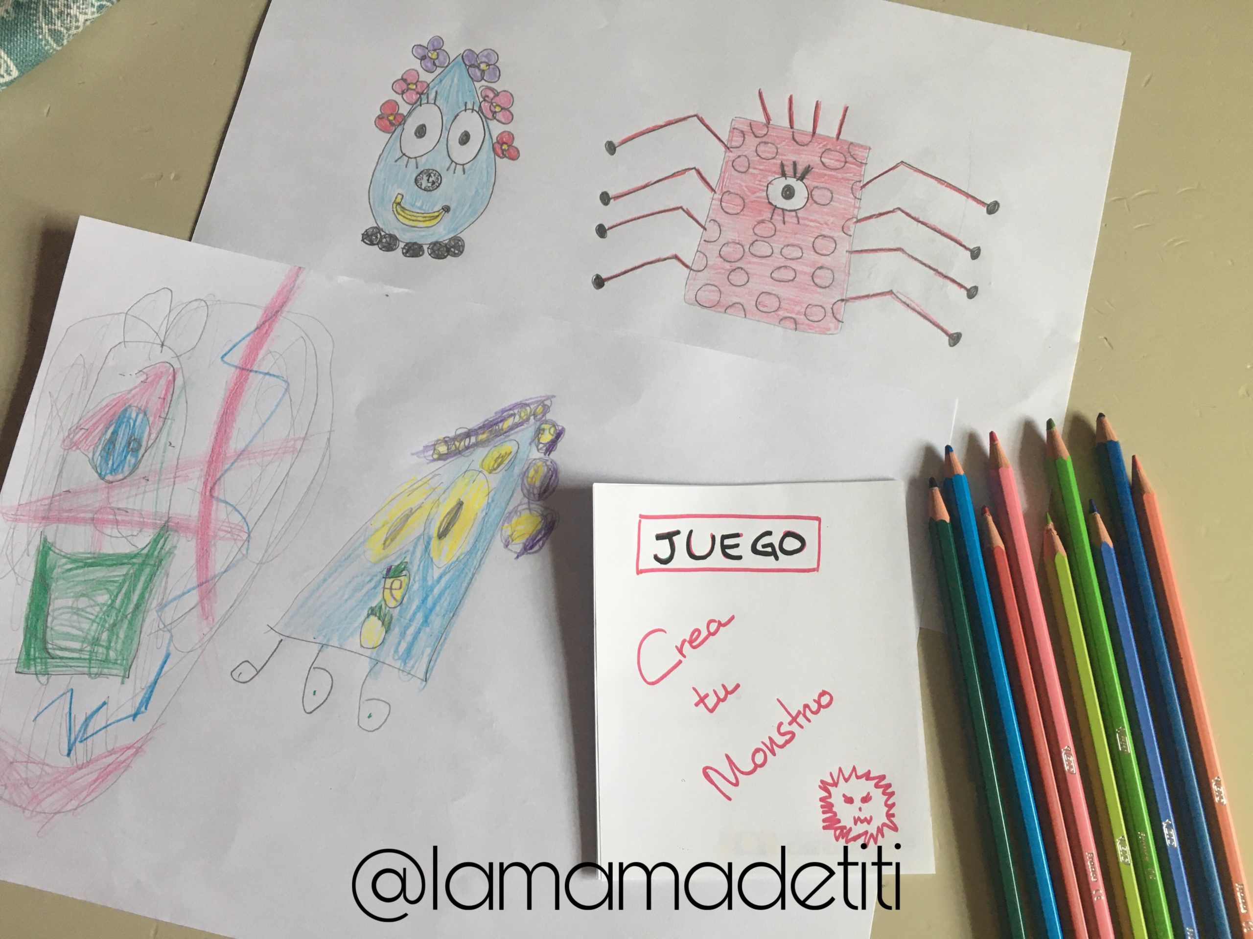 ¡Juega y crea tu monstruo! – La Mamá de Tití